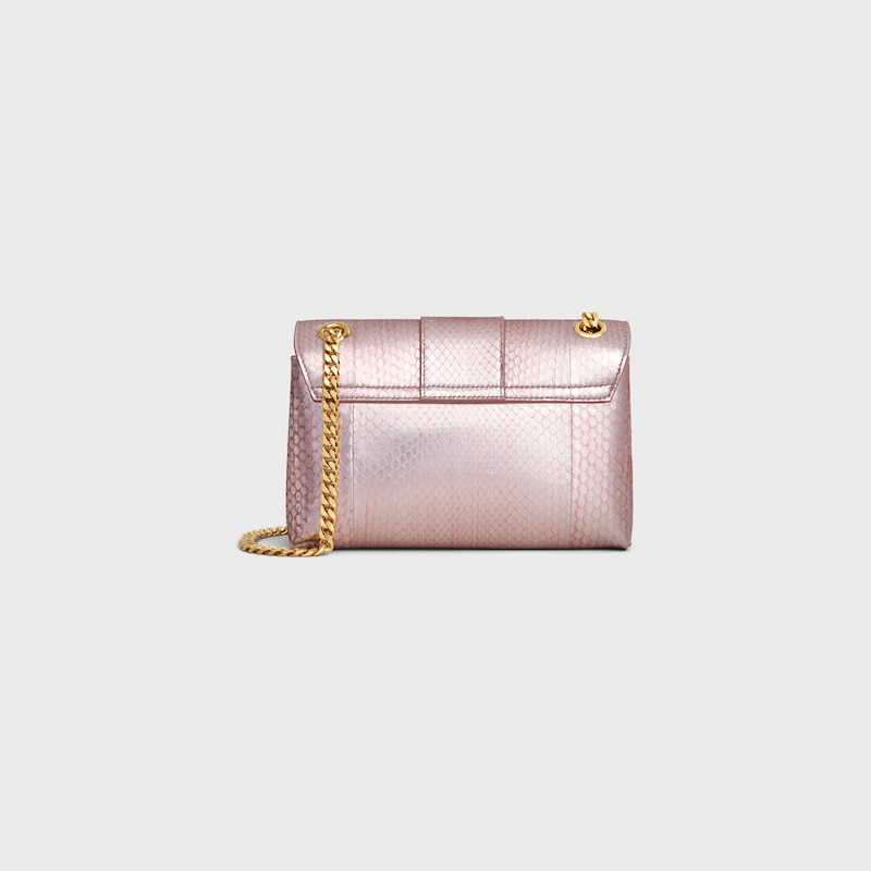 TEEN CELINE VICTOIRE BAG IN pearly python - LIGHT PINK | CELINE