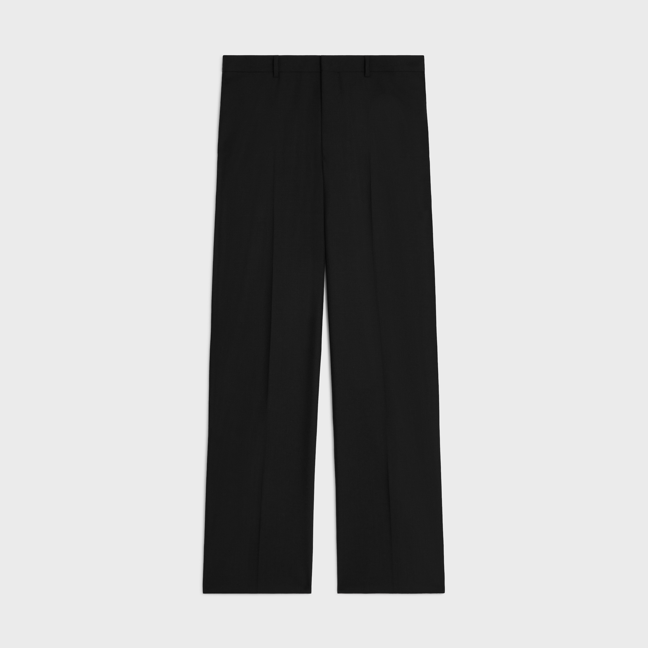 ETHAN TROUSERS IN MOHAIR WOOL - | CELINE