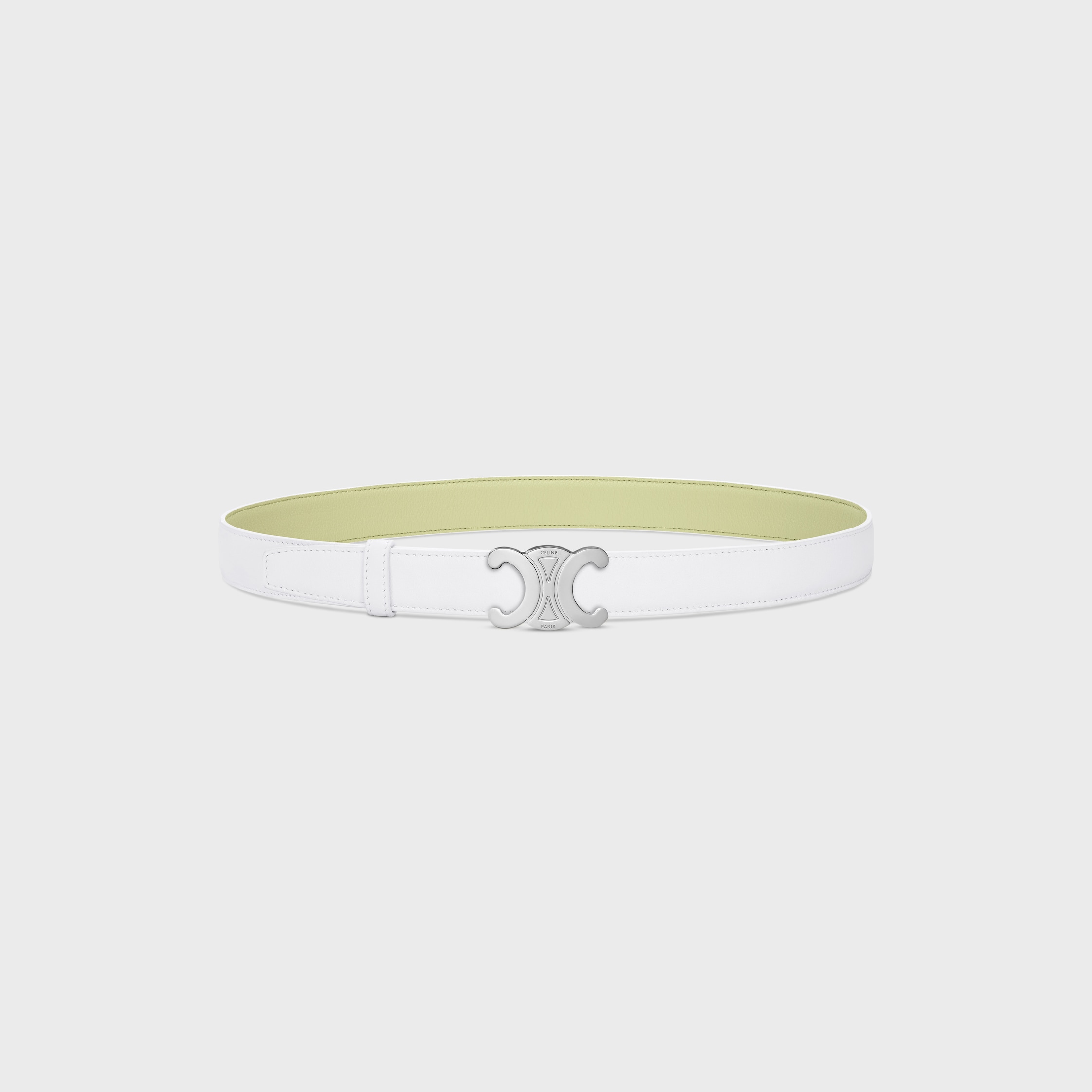 HEBILLA TRIOMPHE DE METAL & CORREA REVERSIBLE DE 25 MM DE PIEL DE ...