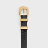 SMALL 18MM WESTERN BELT IN Python - BLACK | CELINE