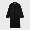 mac coat IN WOOL CLOTH - BLACK | CELINE