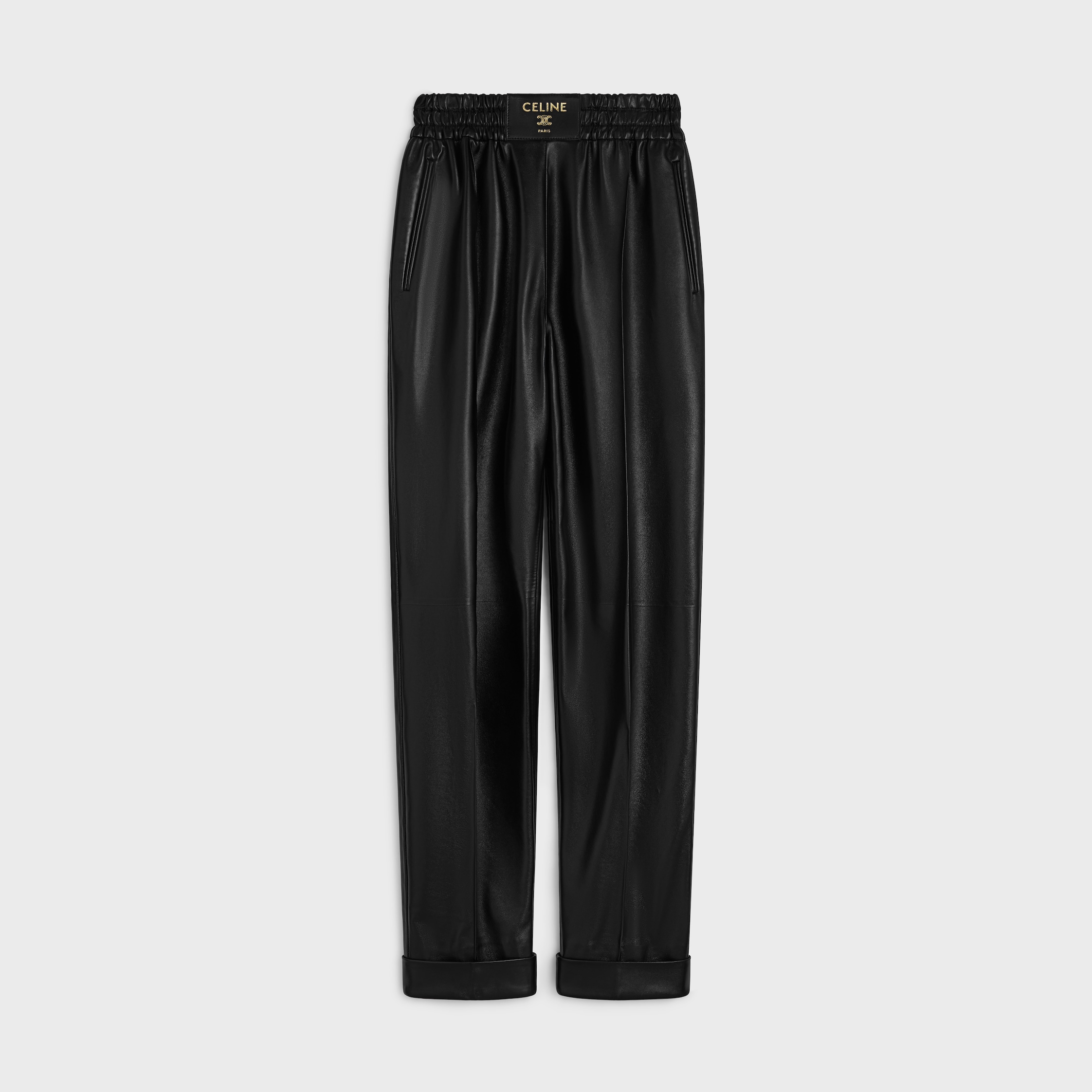 TROUSERS IN LAMBSKIN - | CELINE