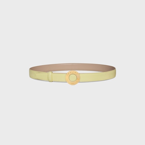 CELINE DISC BUCKLE & REVERSIBLE STRAP 25MM - null | CELINE