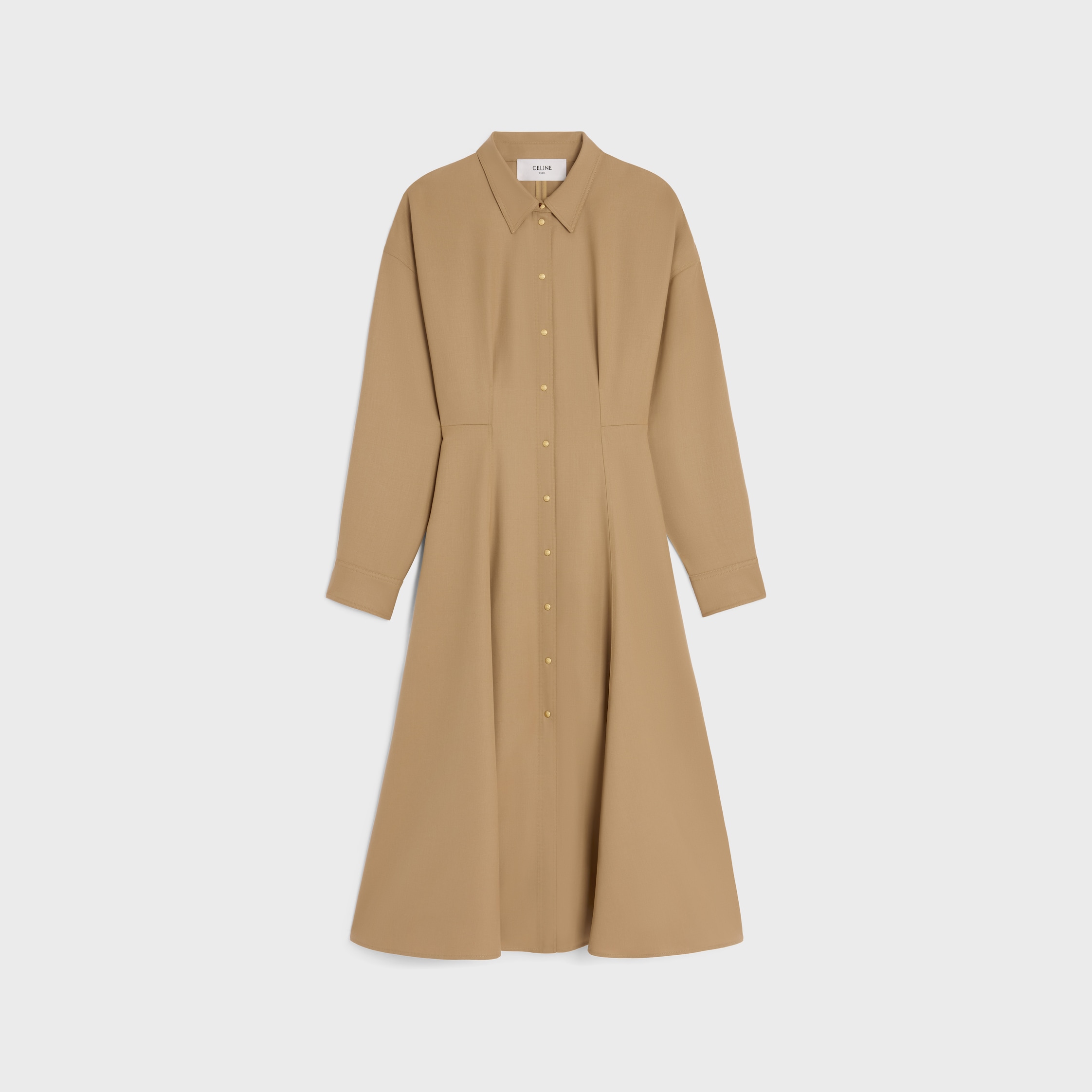 dress IN wool - SAND | CELINE
