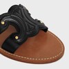 CELINE TRIOMPHE MULE EN CUIR DE VEAU - Noir | CELINE