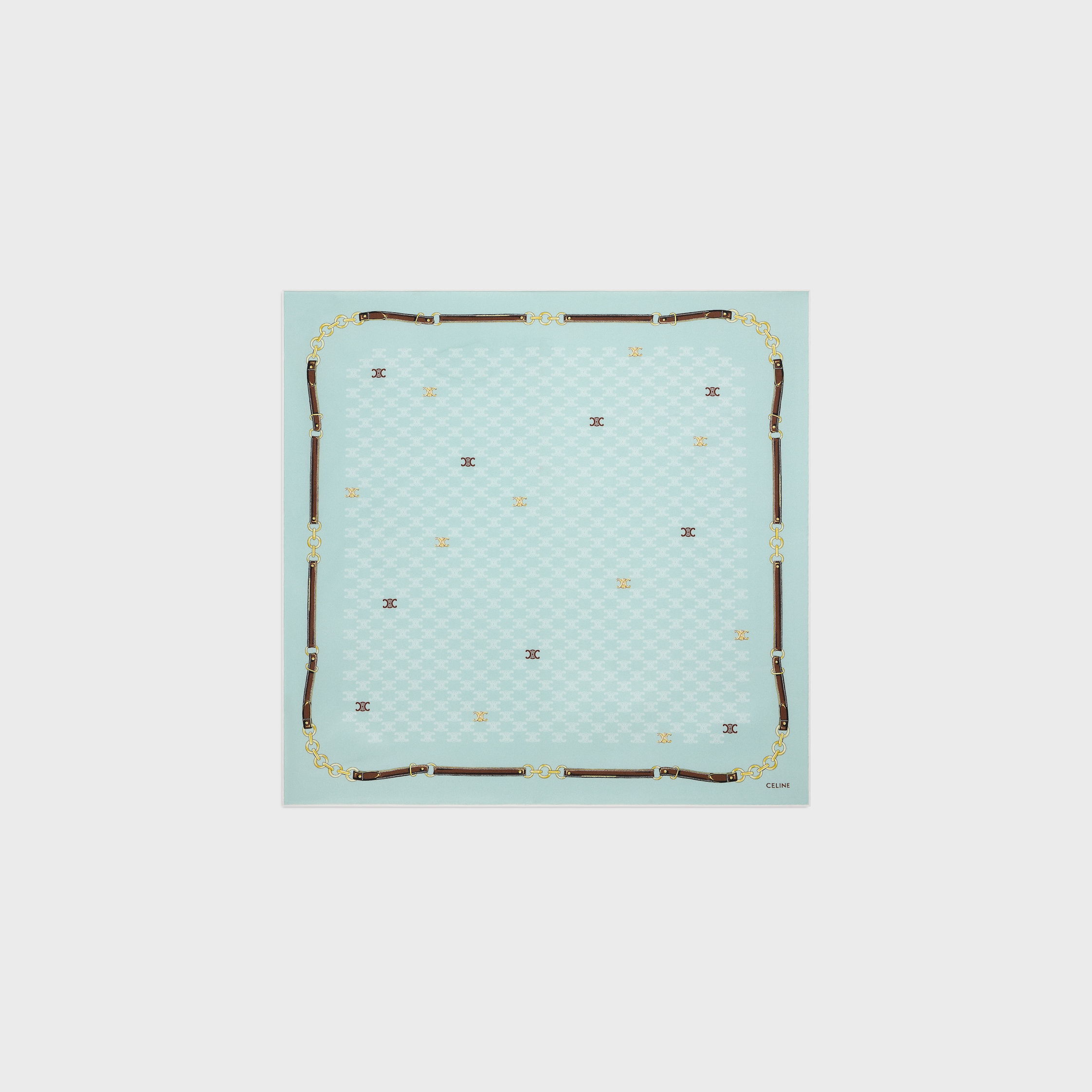 BANDANA IN HERITAGE SILK TWILL - | CELINE