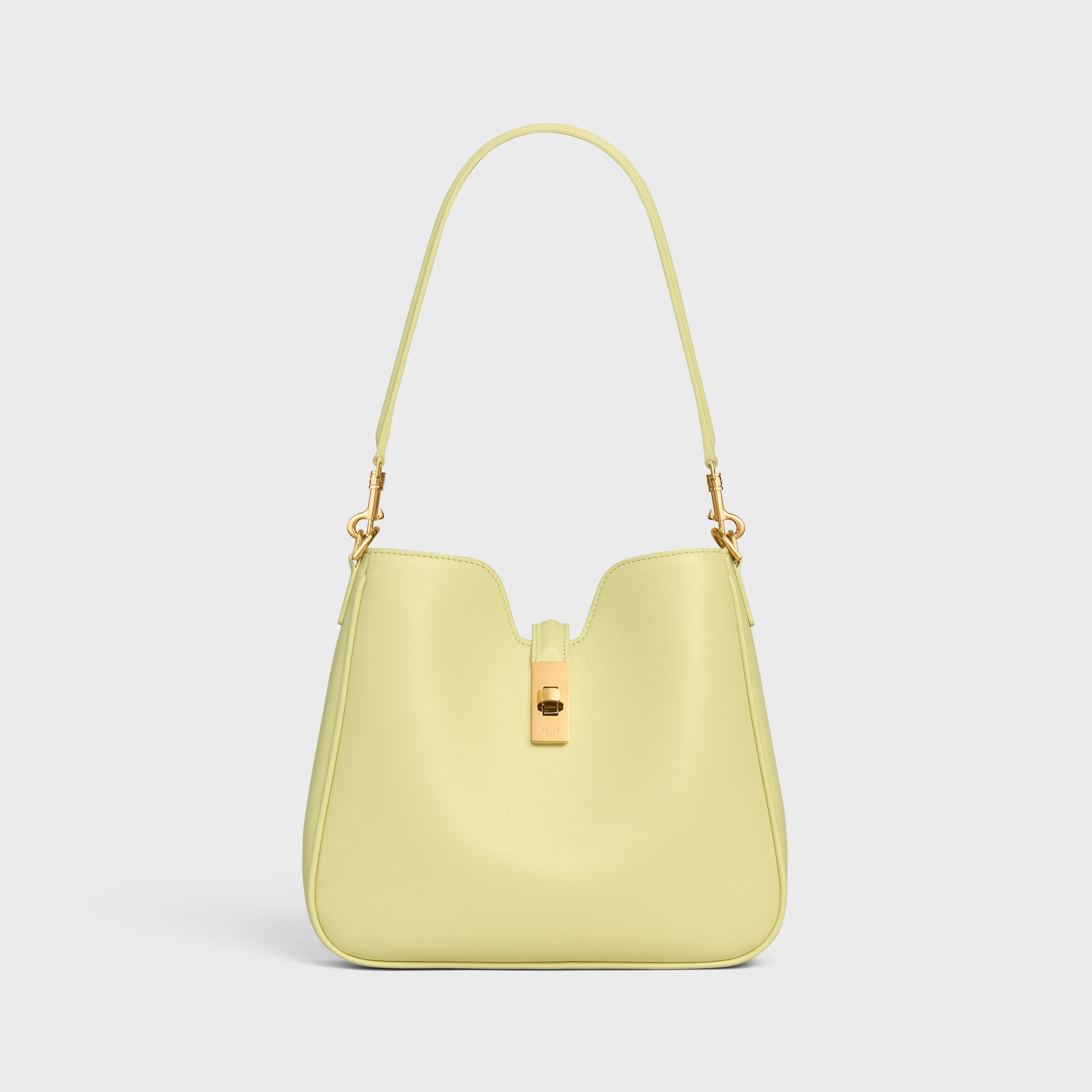 SMALL CAMILLE 16 SOFT BAG IN SMOOTH CALFSKIN - CITRUS | CELINE