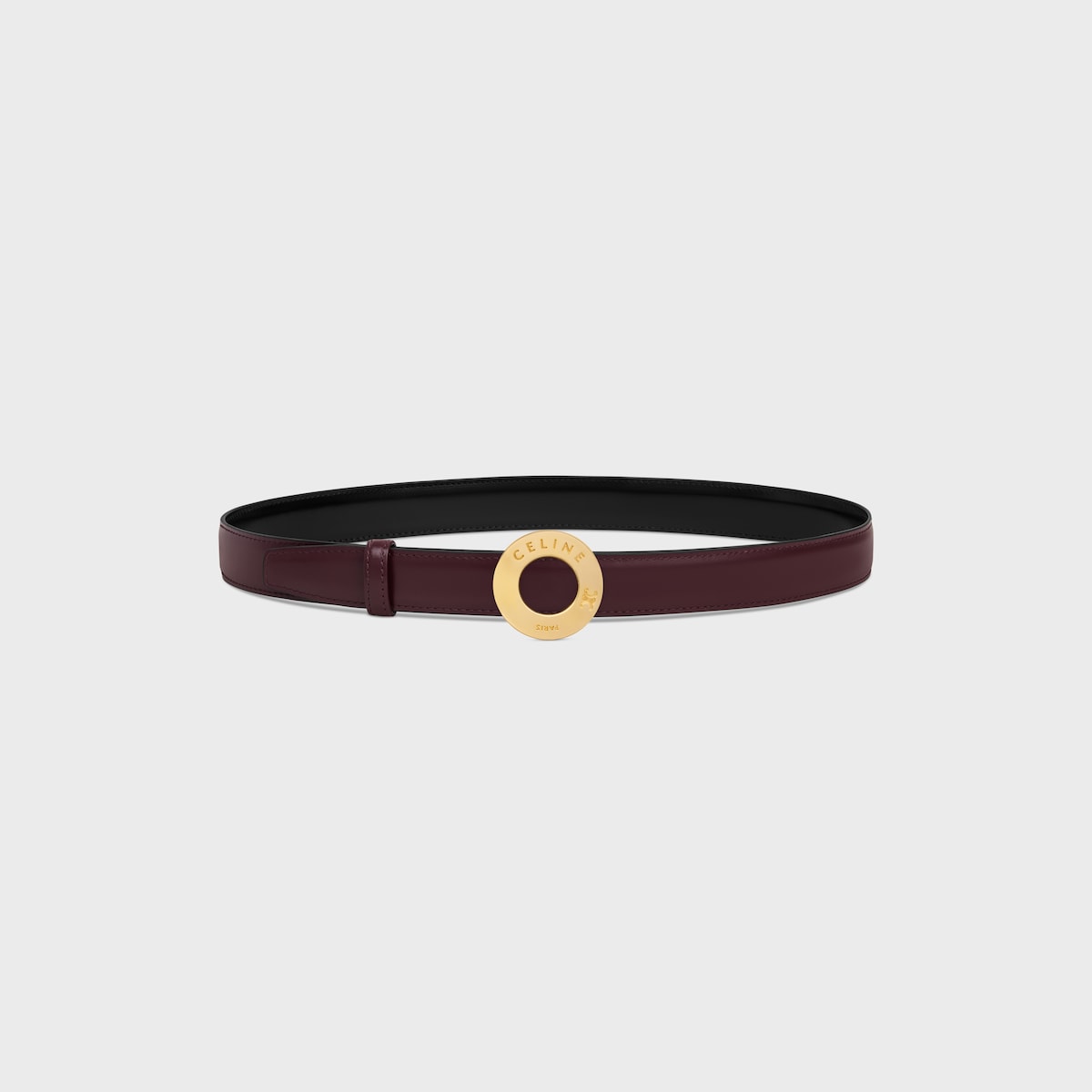 CELINE DISC BUCKLE & REVERSIBLE STRAP 25MM - null | CELINE