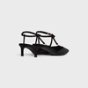 CELINE KITTEN ESCARPIN T-BAR EN VELOURS - NOIR | CELINE