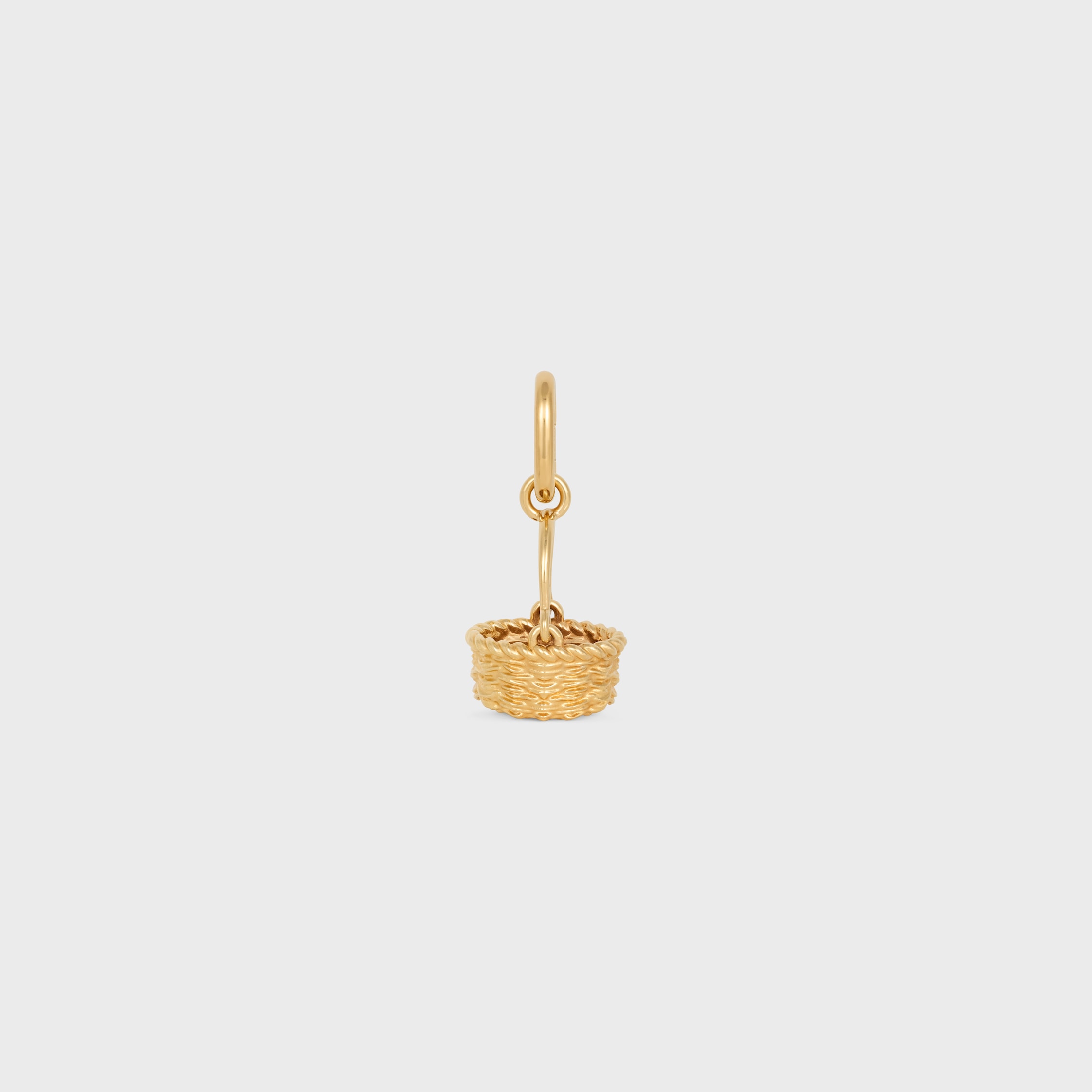 Celine Charms Panier in Brass with Gold Finish - GOLD | CELINE