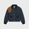 triomphe jacket IN nylon - DARK NAVY | CELINE