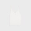 TRIOMPHE TANK TOP IN SILK JERSEY - | CELINE