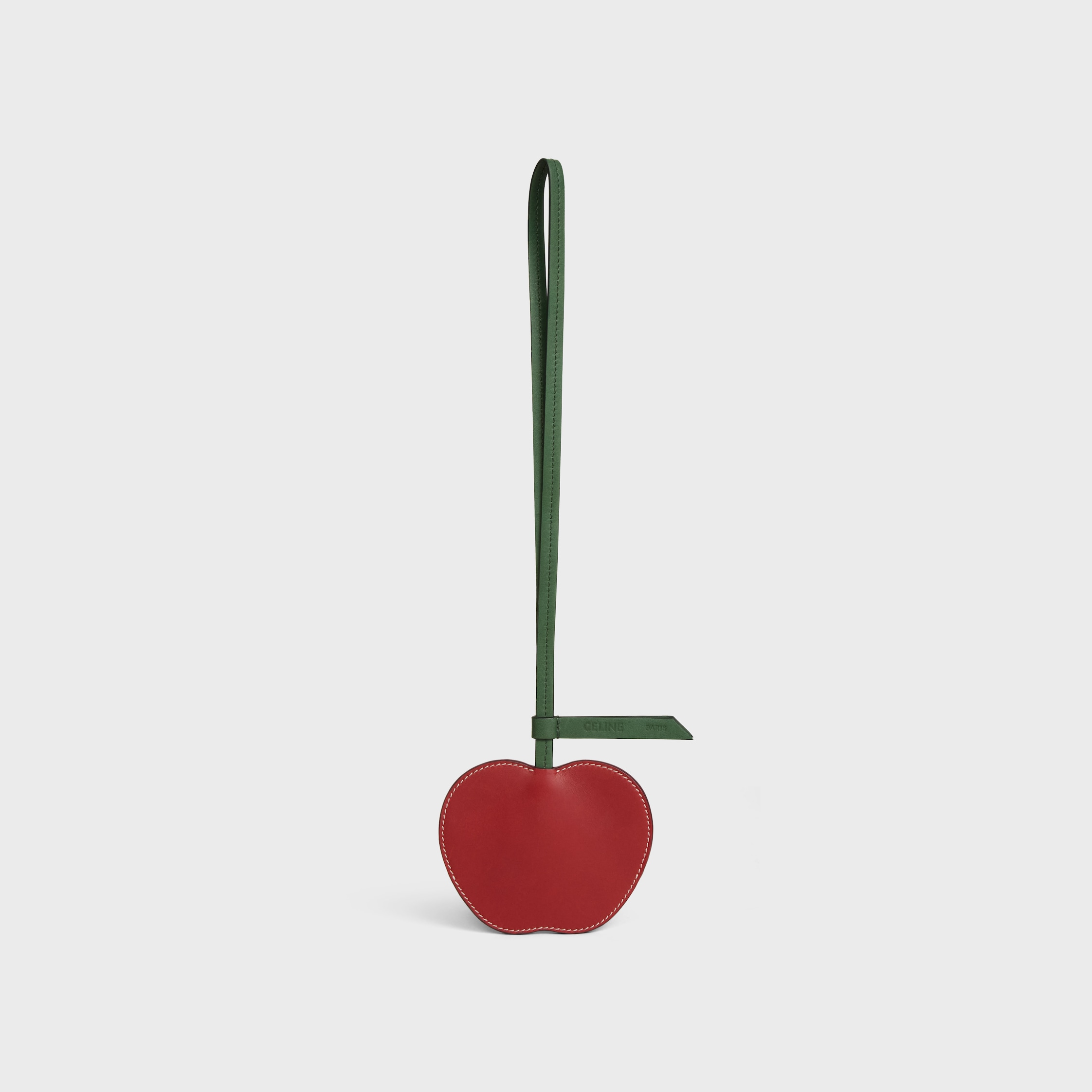 ACCESSOIRE DE SAC POMME AGNEAU LISSE - ROUGE | CELINE
