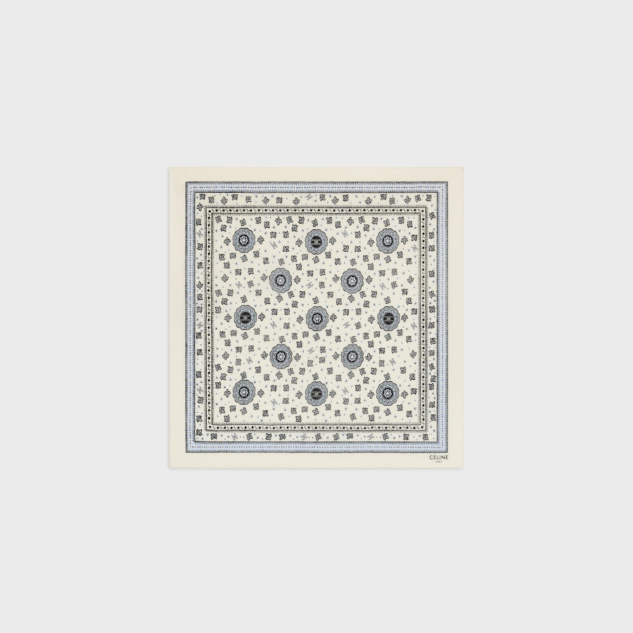 bandana IN cotton - VANILLA/GREY/BLACK | CELINE